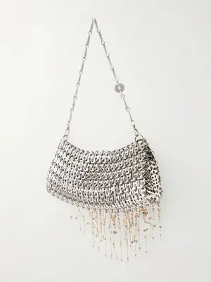 Rabanne Beaded Chainmail Shoulder Bag