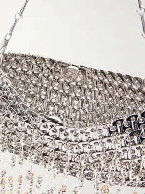 Rabanne Beaded Chainmail Shoulder Bag