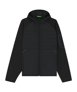 Hugo Boss Zip-up Hooded Jacket - Black