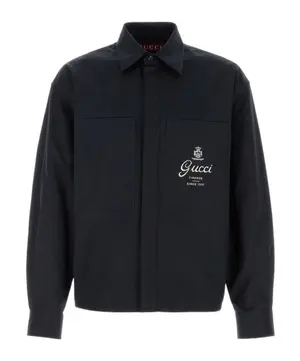 Gucci Casual Shirt-style Jacket - Black