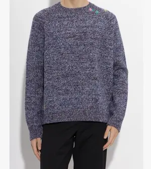 Dries Van Noten Crew Neck Long-sleeved Knitwear