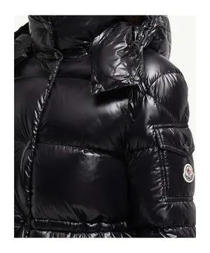 Moncler Cavettaz Hooded Long Down Jacket
