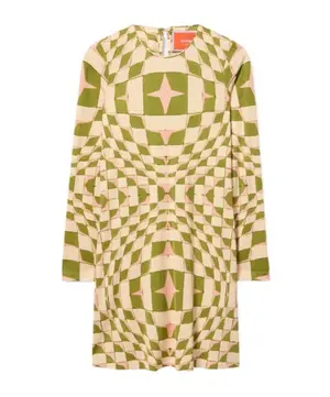La DoubleJ Slinky Mini Swing Dress - No