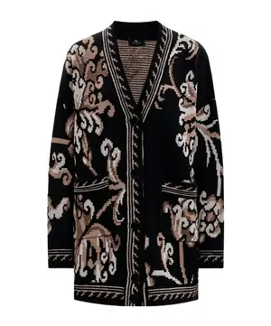Etro Long-sleeved Sweater - Black