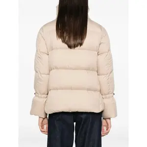 Herno Zip-up High Neck Quilted Coat