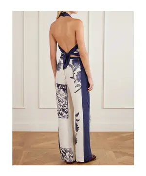 SIR. Printed Silk Blend Camisole