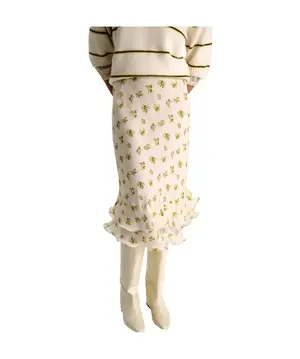 Dorothee Schumacher Airy Daydream Skirt - Yellow