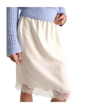 Dorothee Schumacher Playful Volumes Lace Trimmed Skirt