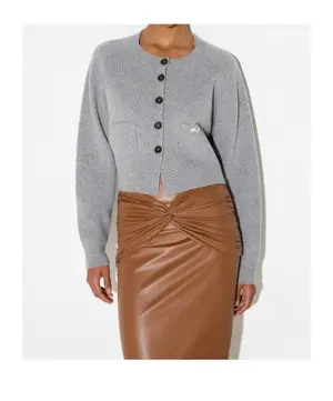 Elisabetta Franchi Cropped Raglan-sleeve Cardigan