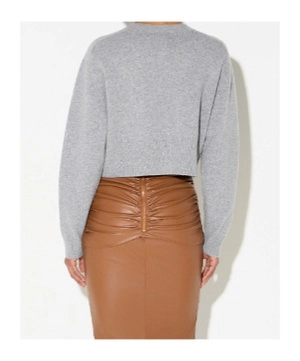 Elisabetta Franchi Cropped Raglan-sleeve Cardigan
