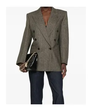 Saint Laurent Double-breasted Long-sleeved Jacket
