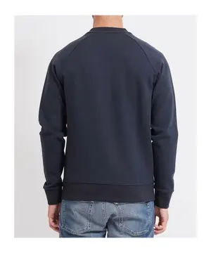 Hugo Boss Long Sleeve Sweatshirt With Debossed Logo