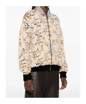 FORTE_FORTE Long-sleeve Zip-fastening Cardigan