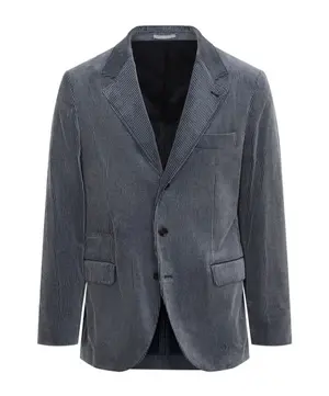 Brunello Cucinelli Single-breasted Blazer - Blue