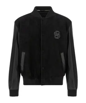 Hugo Boss Long-sleeve Casual Jacket - Black
