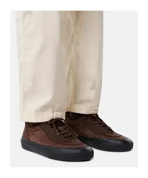 Stone Island Low-top Trainers With Compass Logo Patch