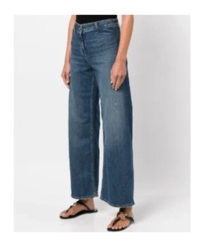NILI LOTAN Belt-loop Jeans