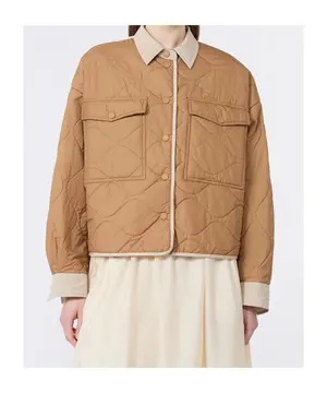 Max Mara Long-sleeved Reversible Jacket