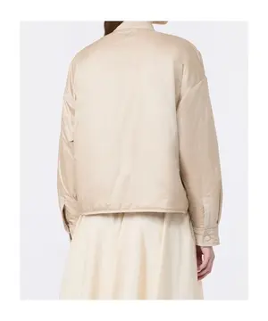 Max Mara Long-sleeved Reversible Jacket