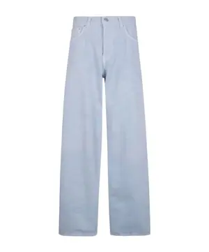 HAIKURE Belt-loop Jeans - Light Blue