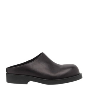 MAISON MARGIELA Biker Round-toe Mules - Black