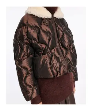 Dorothee Schumacher Puffer Jacket With Lapel Collar