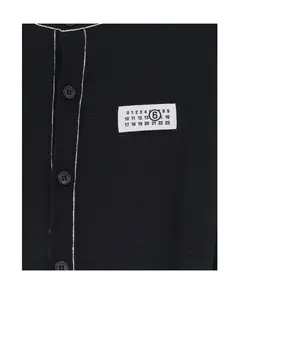 MAISON MARGIELA Button-front Knit Cardigan - Black