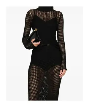 Simkhai Bexley Mesh Knit Top