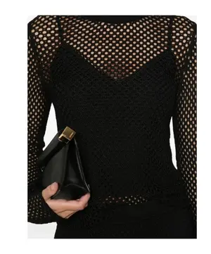 Simkhai Bexley Mesh Knit Top