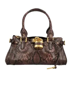 Chloé Zippered Handbag - Brown
