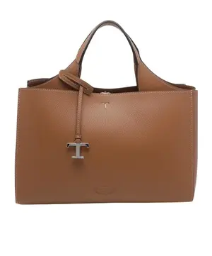 TOD'S Dual-handle Shoulder Bag - Brown