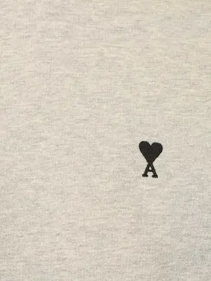 AMI Paris Embroidered-logo T-shirt