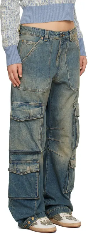 GOLDEN GOOSE Straight-leg Cargo Jeans