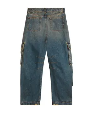 GOLDEN GOOSE Straight-leg Cargo Jeans