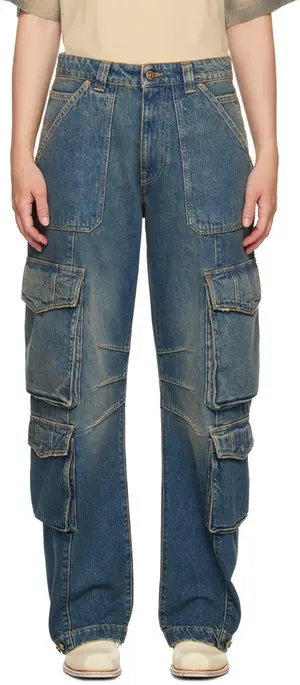 GOLDEN GOOSE Straight-leg Cargo Jeans