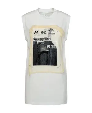 MAISON MARGIELA Graphic Printed Sleeveless T-shirt