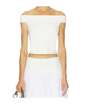 Simkhai White Dalton Top