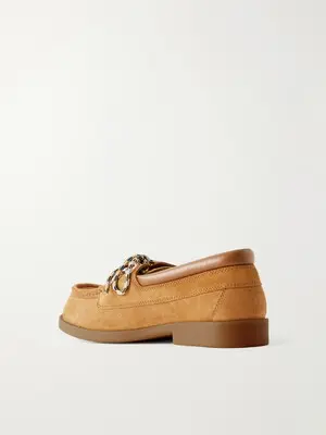 Bottega Veneta Fregat Suede Loafers