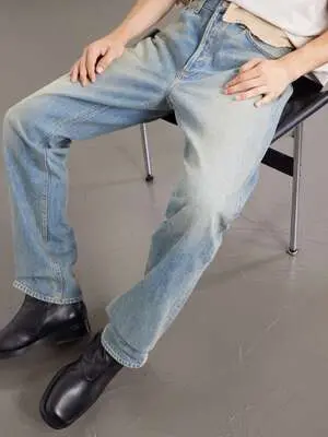 AGOLDE 90s Straight-leg Jeans - Light Blue