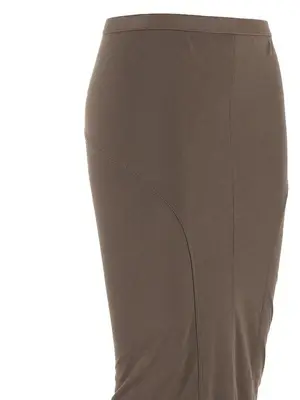 Rick Owens Long Elasticated Waist Skirt