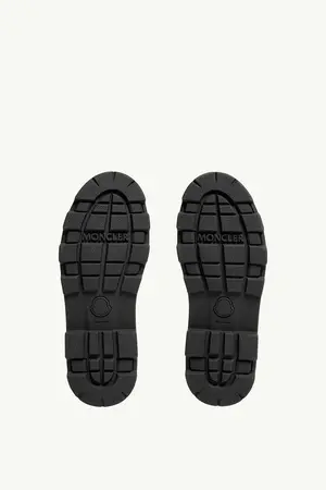 Moncler Vera Edge Leather Ankle Boots