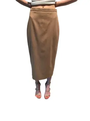 Max Mara Midi Skirt - Cammello