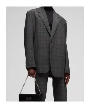 Gucci Checked Fine Wool Jacket