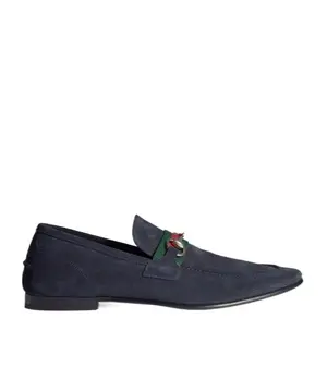 Gucci Como" Loafer - Navy Blue