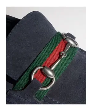 Gucci Como Loafer - Navy Blue