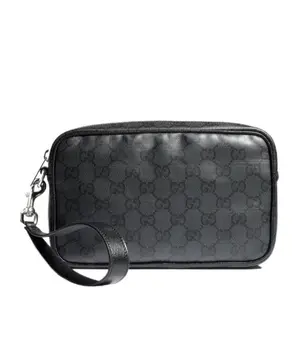 Gucci Pouch With Monogram - Black