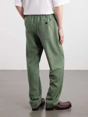 Dries Van Noten Penny Straight-leg Wool Trousers