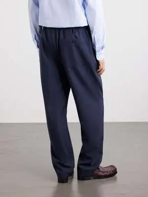 Dries Van Noten Penny Straight-leg Wool Trousers