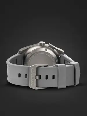 BAMFORD LONDON B347 Automatic Chronograph Titanium And Rubber Watch