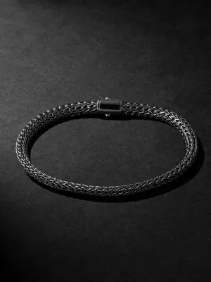 John Hardy Icon Rhodium-plated Sterling Bracelet - Silver
